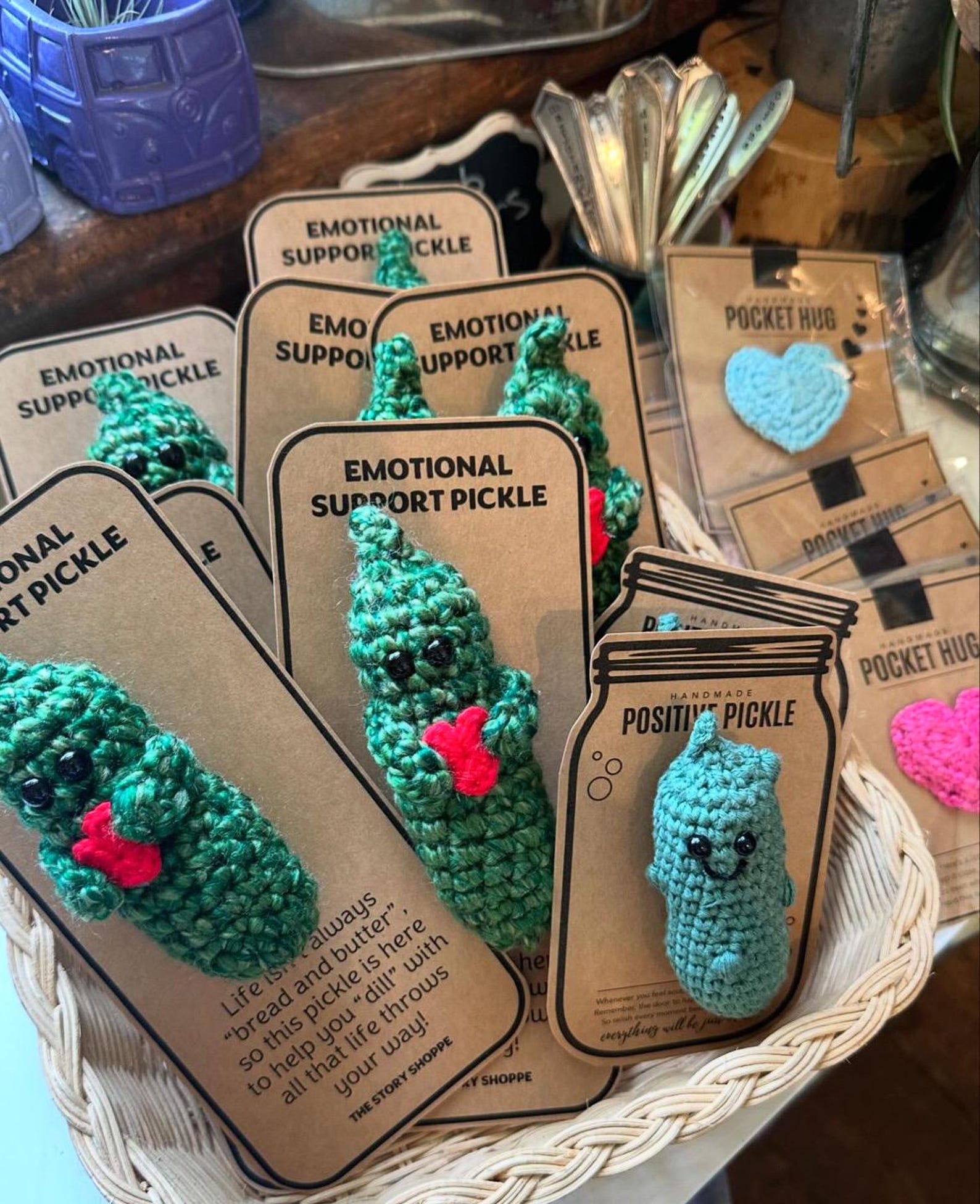 Emotional Support Pickle - Etsy