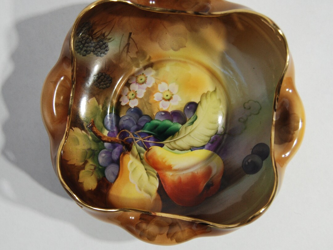 Antique Hand Painted Morimura Brothers Bowl - Etsy