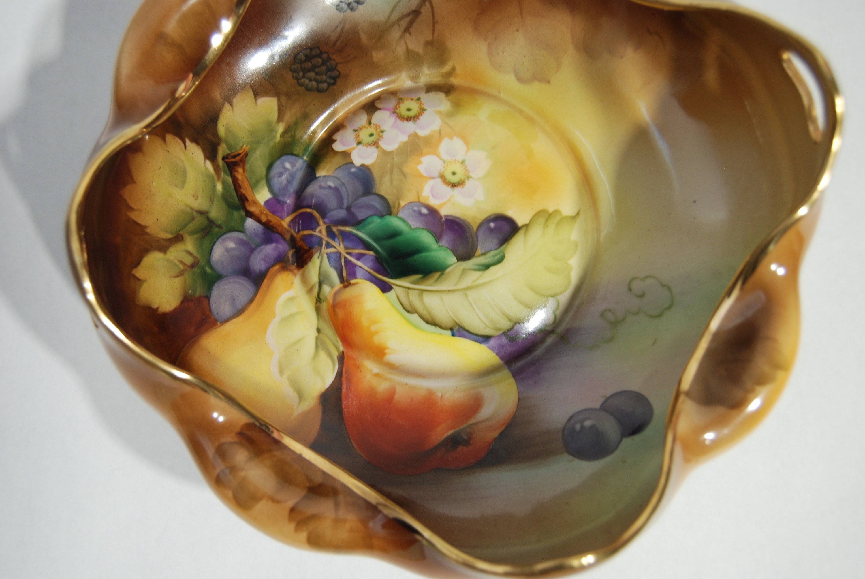 Antique Hand Painted Morimura Brothers Bowl - Etsy