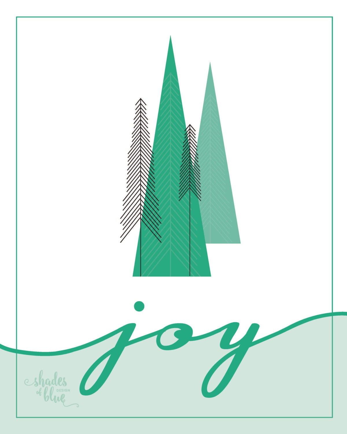 Holiday Joy Printable - Etsy