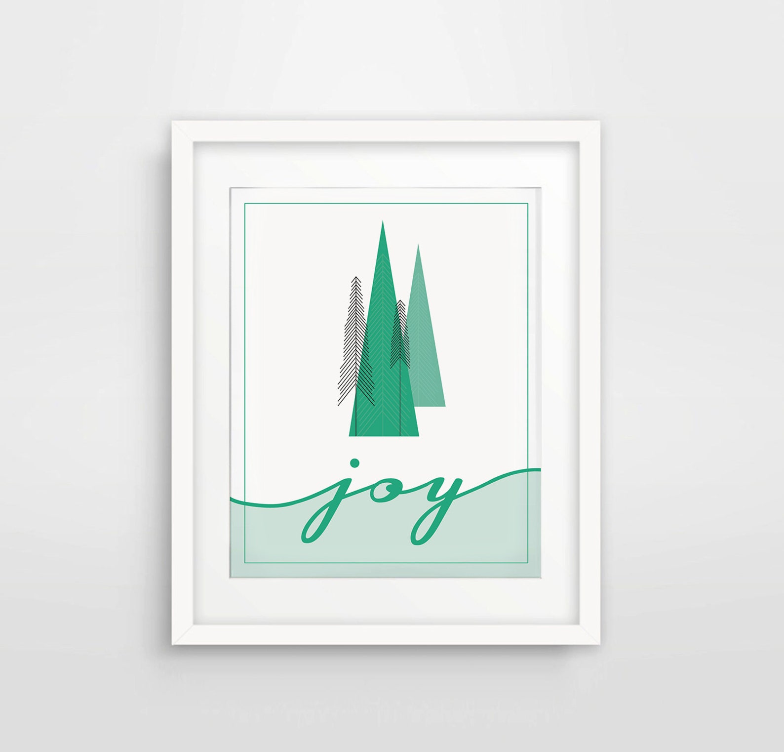 Holiday Joy Printable - Etsy