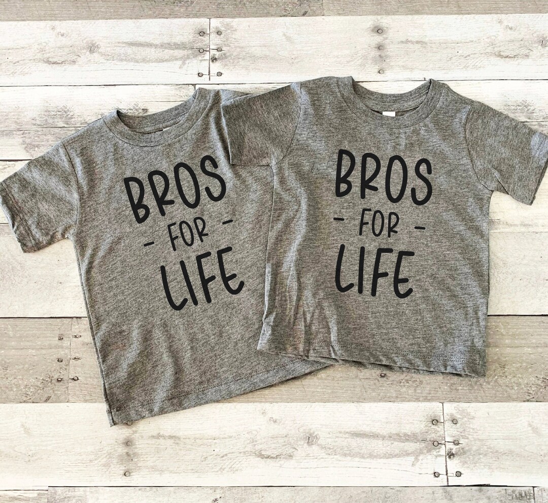 Matching Brother Shirts, Bros for Life Shirts, Brother Outfits, Big ...