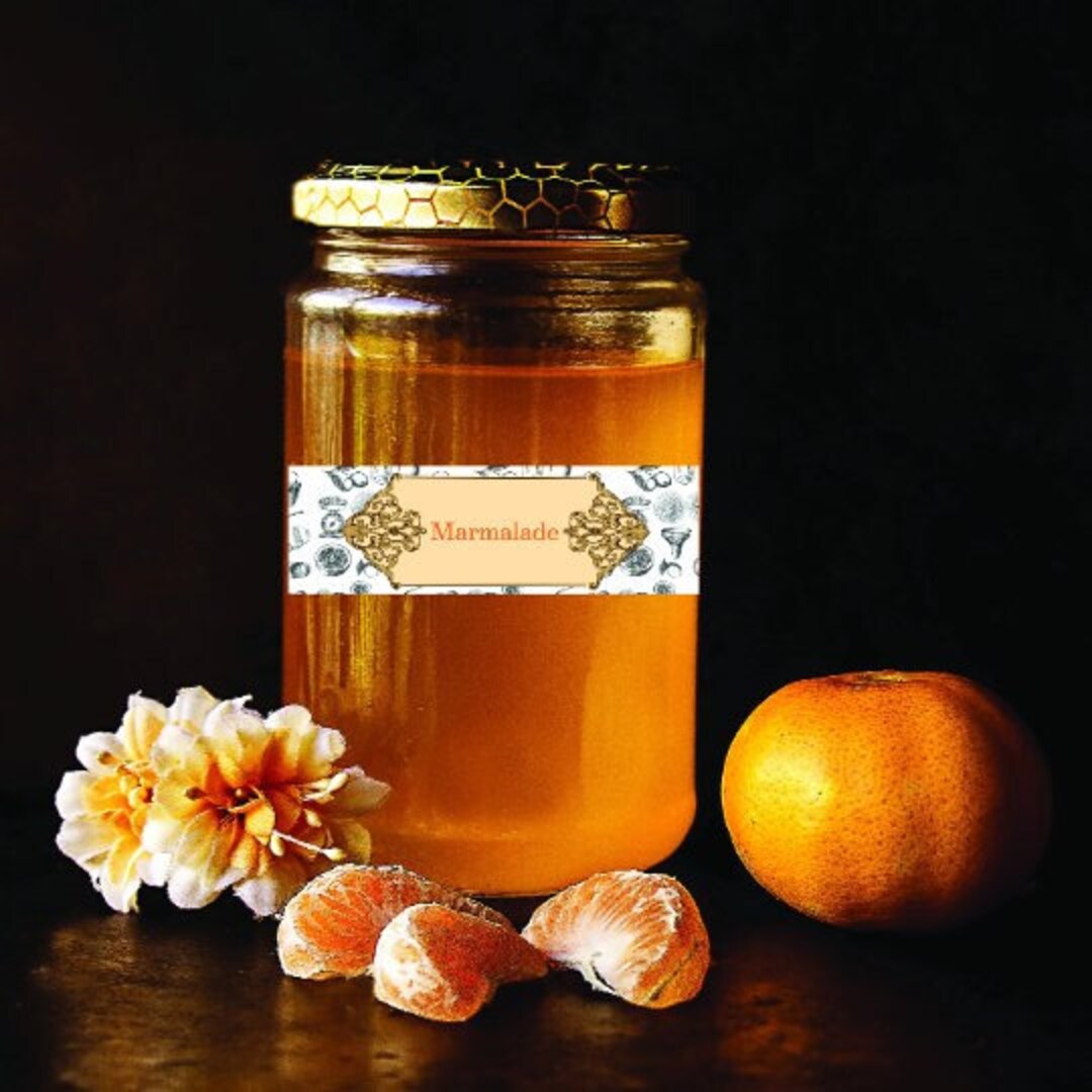 Printable Preserve Labels Jam Jar Labels,lemon Curd Labels,orange Curd ...