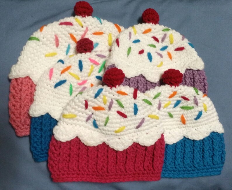 Cupcake Hats, Made to Order / Ice Cream / Handmade / Custom / for ...