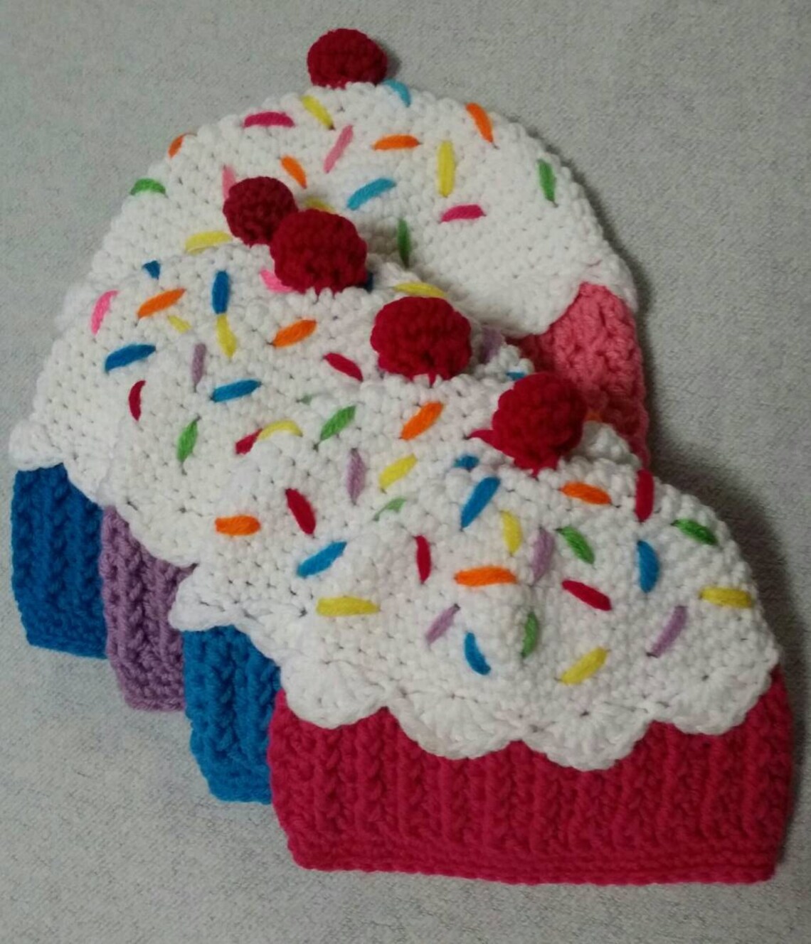 Cupcake Hats Made to Order / Ice Cream / Handmade / Custom / - Etsy