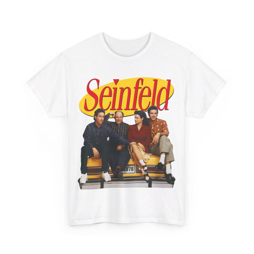 Seinfeld Logo T-shirt, 90's Sitcom TV Show Shirt, Unisex Classic Tee ...