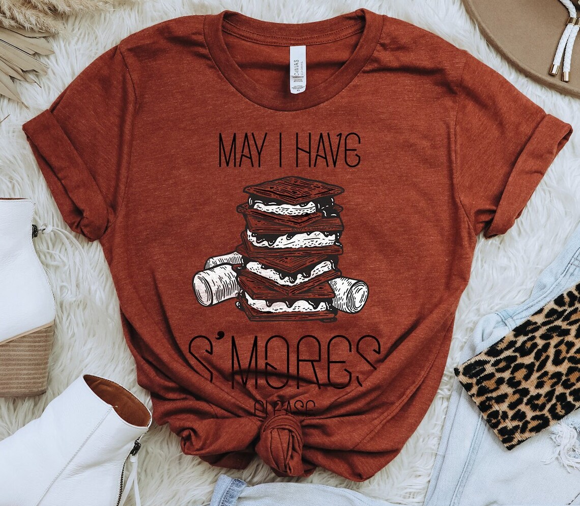 S'more Shirt, Cute S'more, S'more Pun, S'more Lover Shirt, Unisex ...