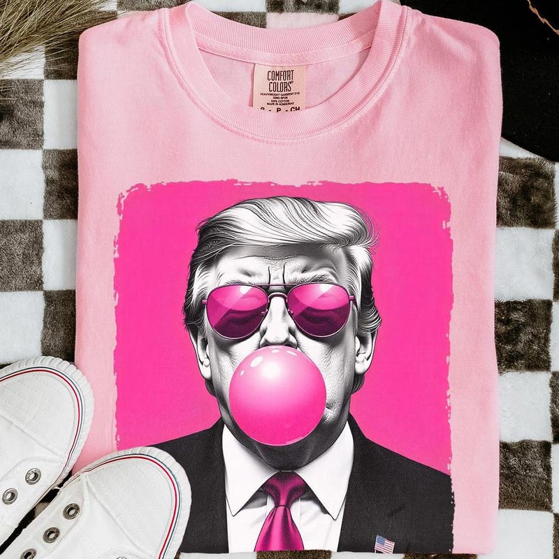 Trump Bubble Gum Shirt - Etsy