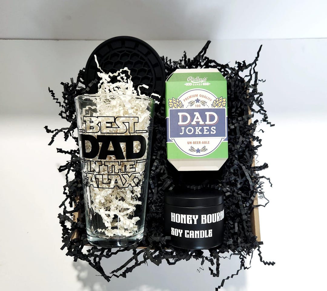 Gifts for Men, New Dad Gift Box, Funny Dad Jokes Gift for Him, Best Dad ...