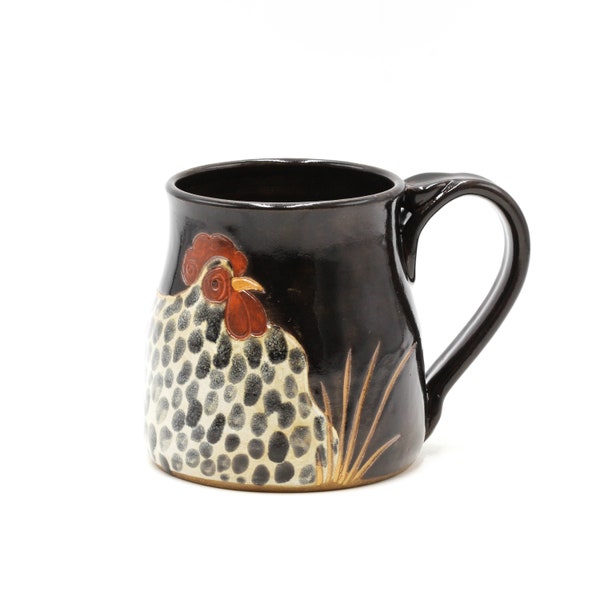 Pottery Chicken - Etsy