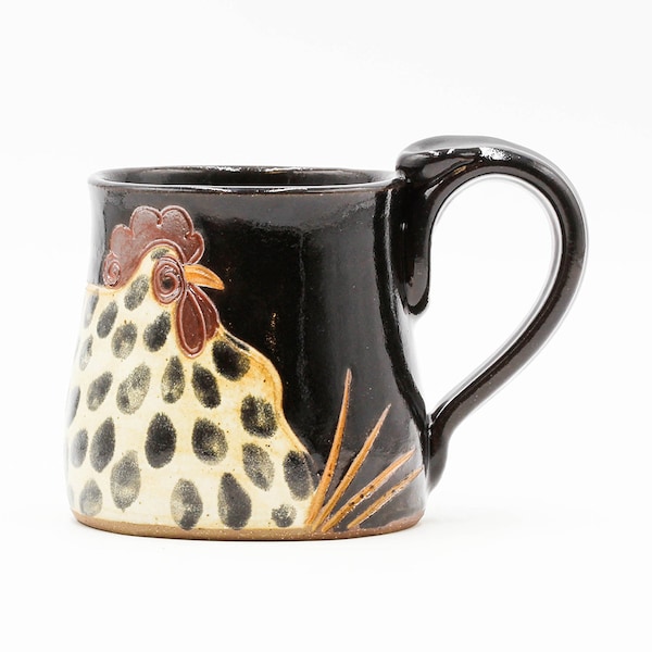 Pottery Chicken - Etsy