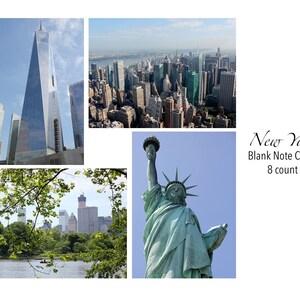 New York Photo Note Cards Set of 8 - Etsy
