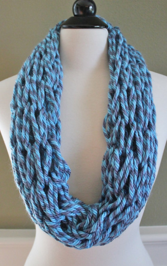 Double loop scarf store