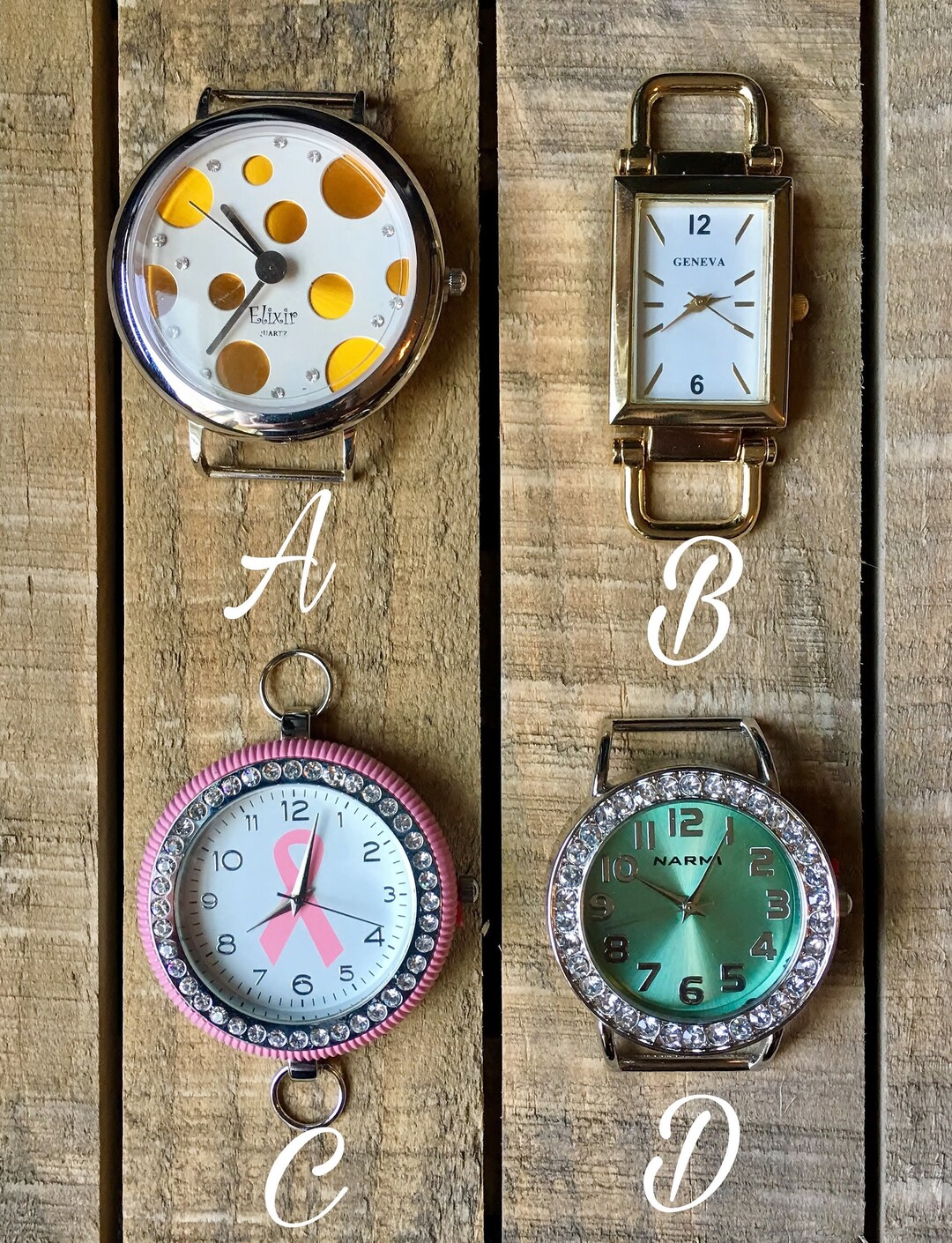 Assorted Large Watch Faces for Interchangeable Watch Bracelet - Etsy