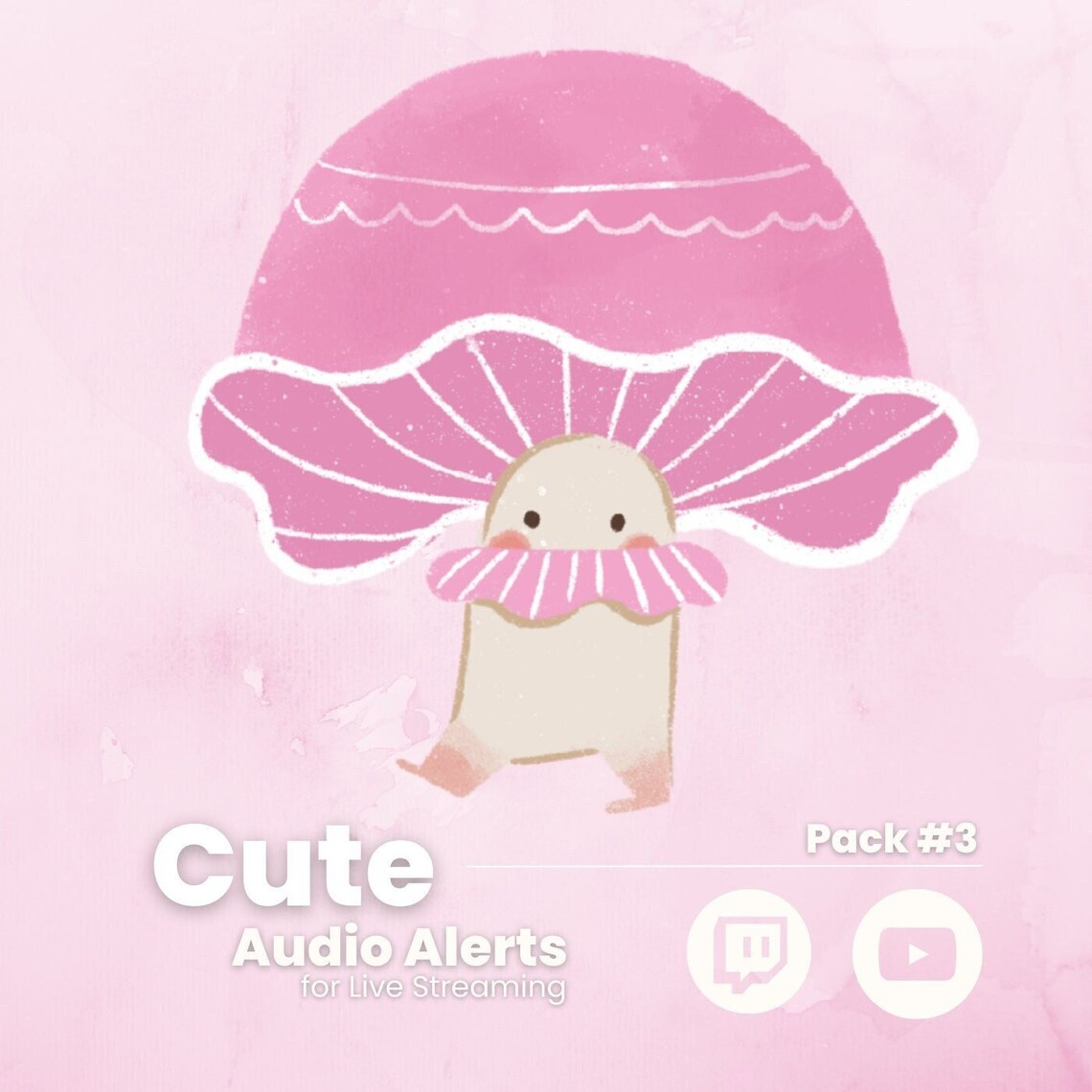 Twitch Sound Alerts - Cute Pack #3 (notifications, Transitions, Sound ...