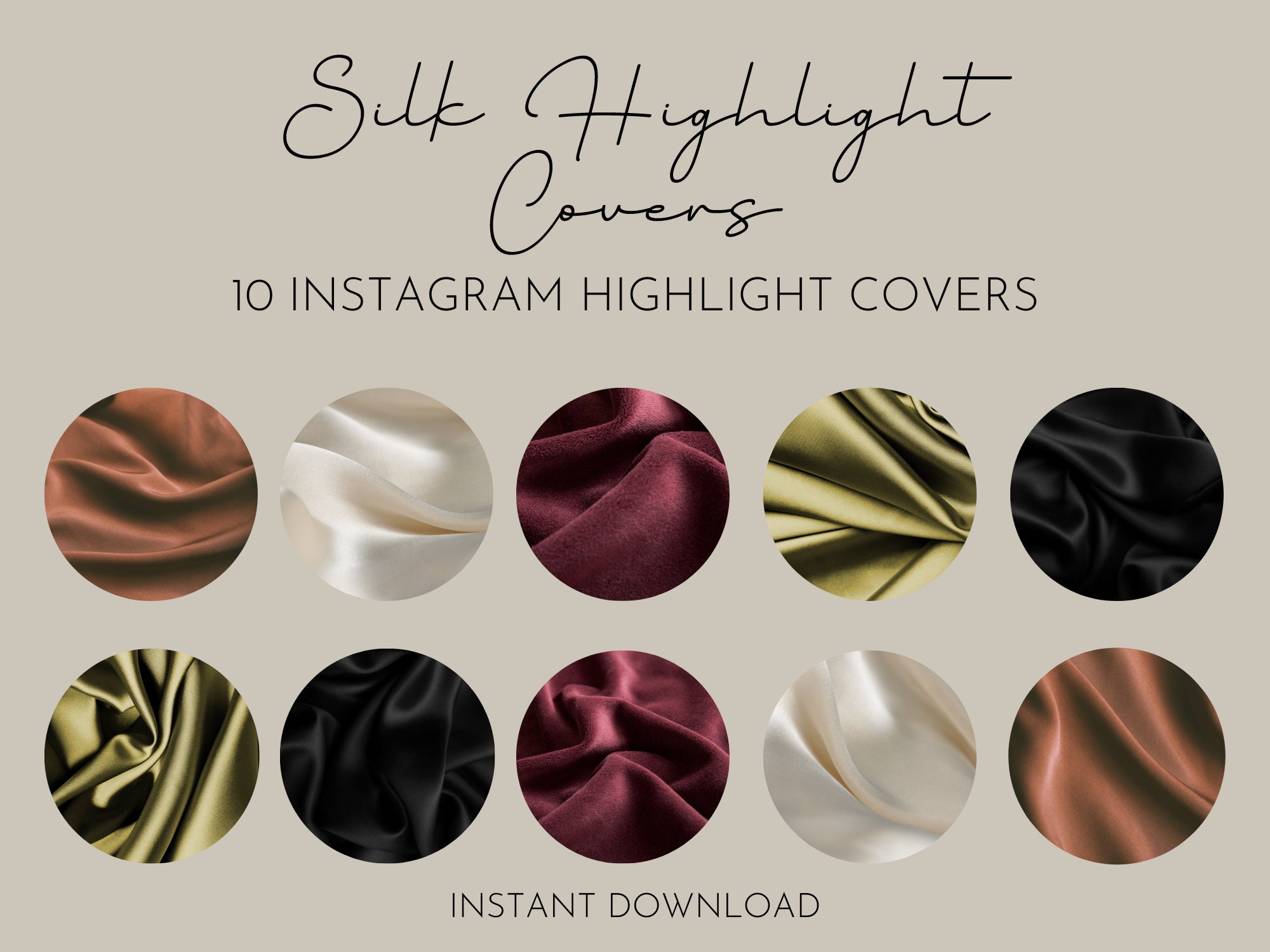 10 Silk Highlight Covers | Instagram Highlight Covers | Silk Covers ...
