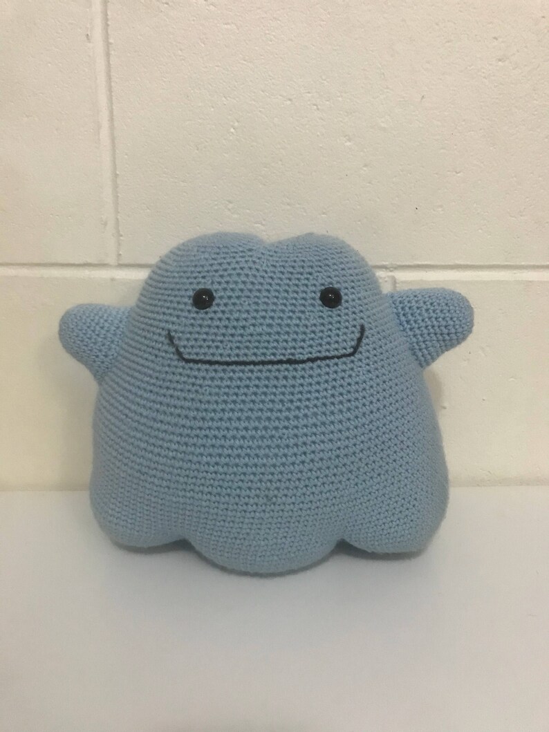 Ditto Amigurumi Pokemon Stuffed Toy - Etsy