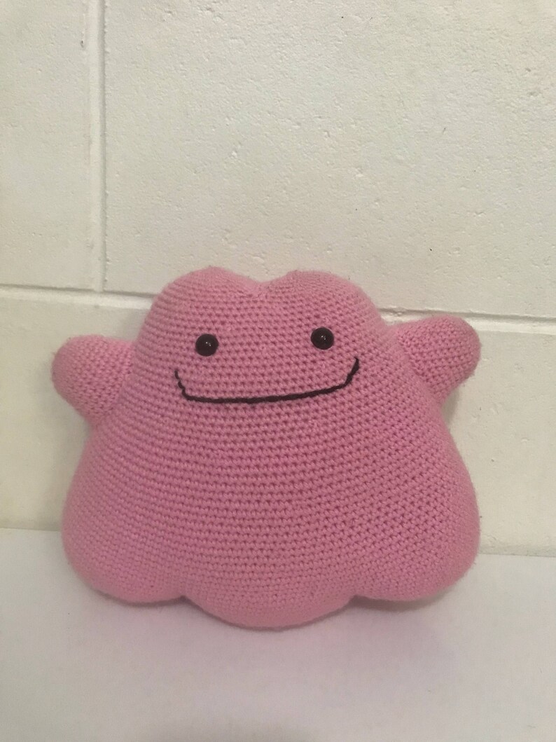 Ditto Amigurumi Pokemon Stuffed Toy - Etsy