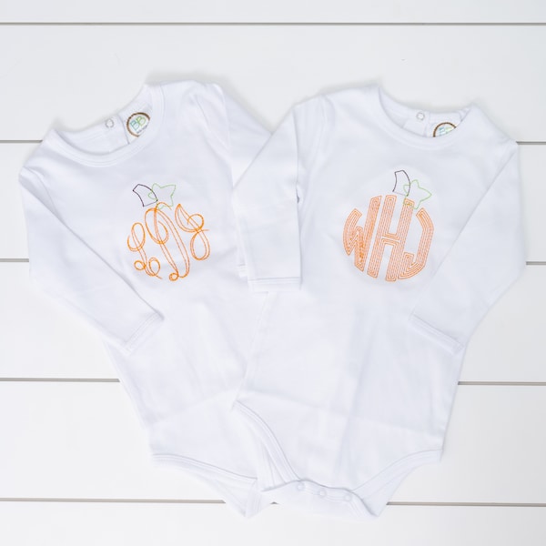 Pumpkin Monogram - Etsy