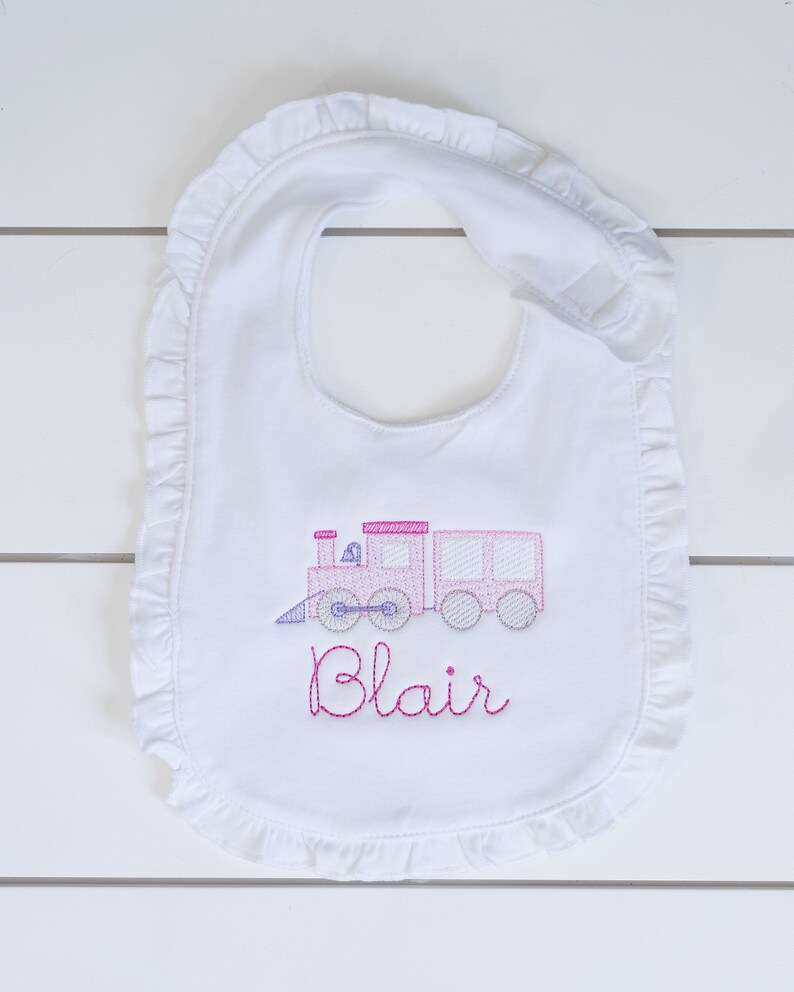 Monogram Bib // Personalized Bib | Etsy