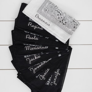 Personalized Bandana // Custom Bandana - Etsy