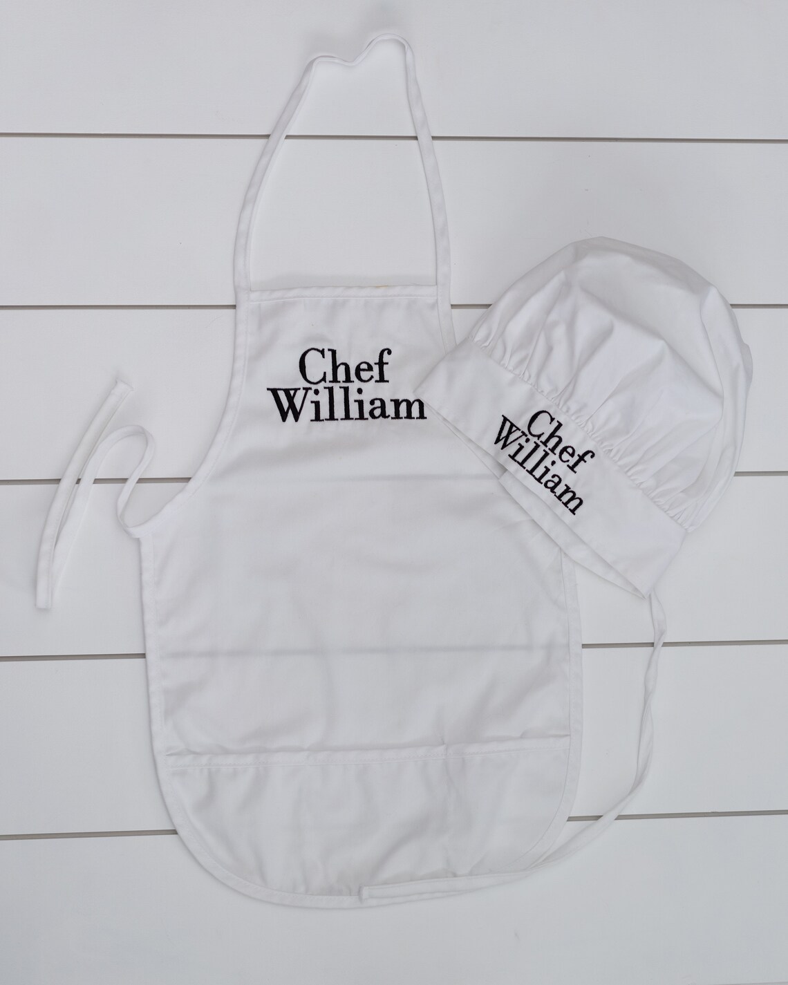 Personalized Children's Chef Apron & Hat // Kid's - Etsy