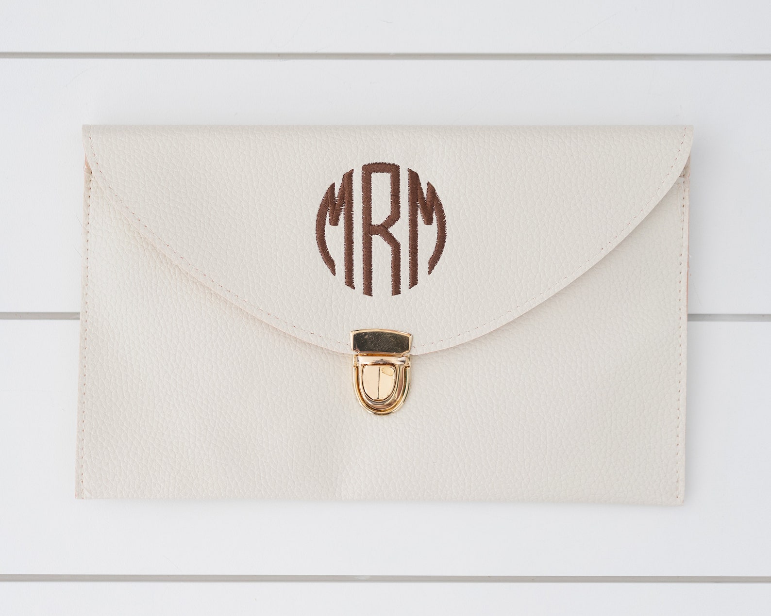 Monogrammed Envelope Clutch // Monogram Clutch - Etsy