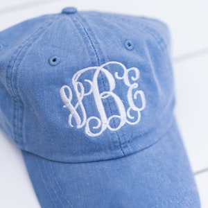 Monogram Hat // Embroidered Hat - Etsy
