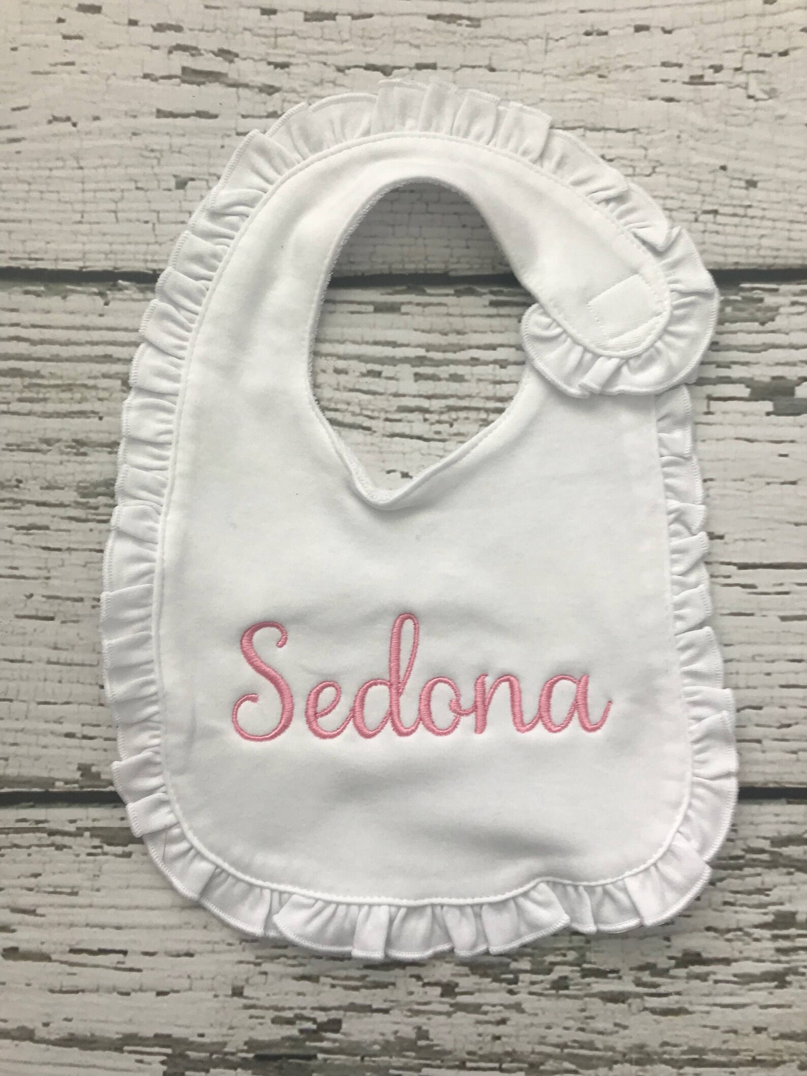 Monogram Bib // Personalized Bib - Etsy