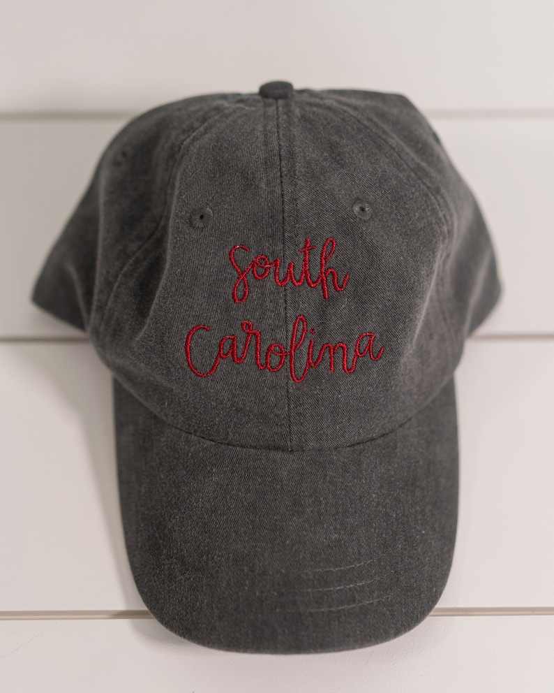 South Carolina Hat // State Hat - Etsy