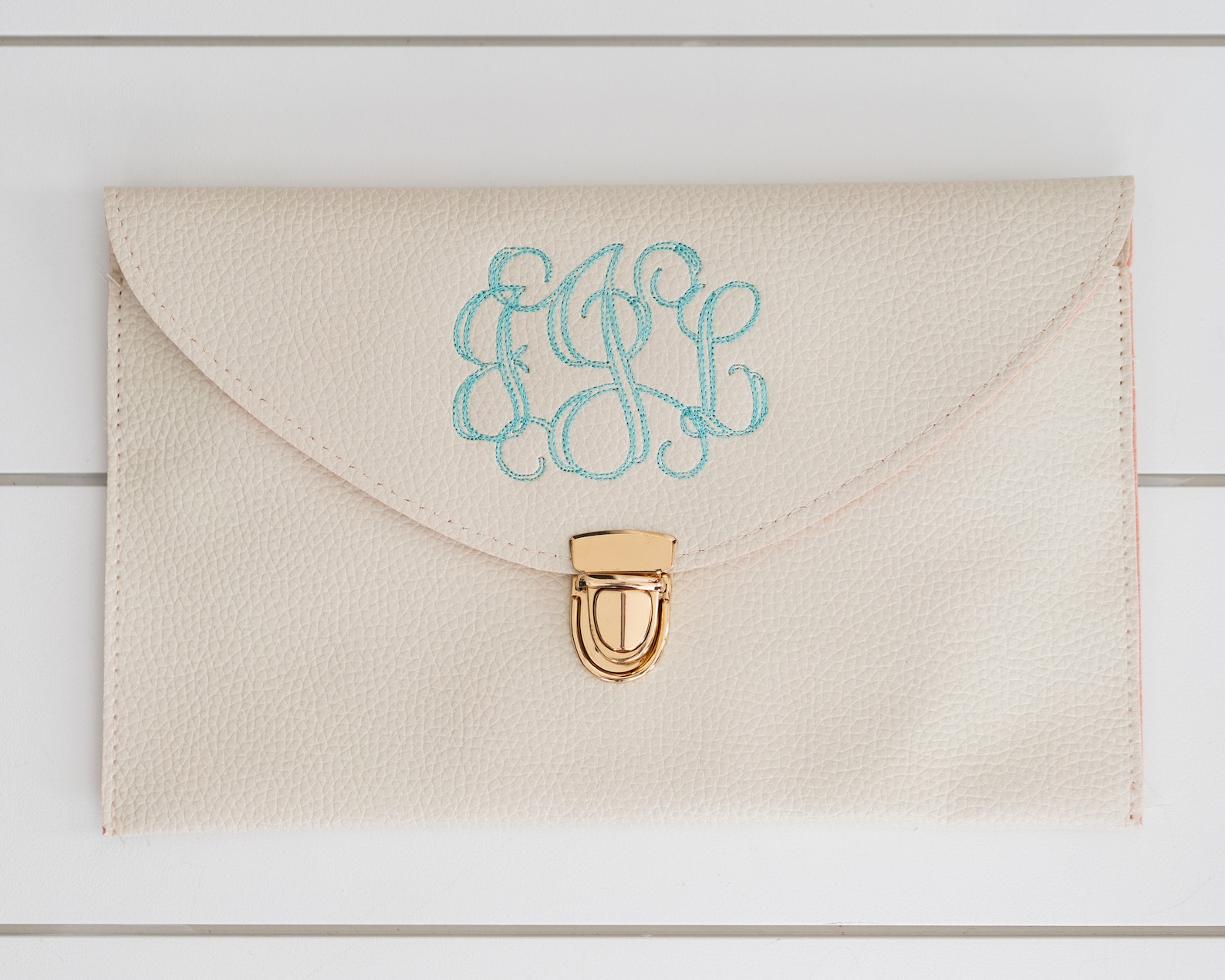 Monogrammed Envelope Clutch // Monogram Clutch - Etsy