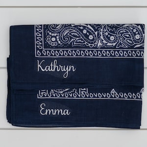 Personalized Bandana // Custom Bandana - Etsy