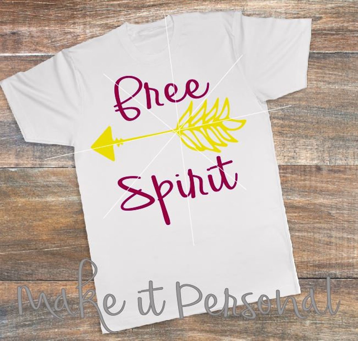 Free Spirit Arrow Tribal Cut File SVG DXF EPS - Etsy