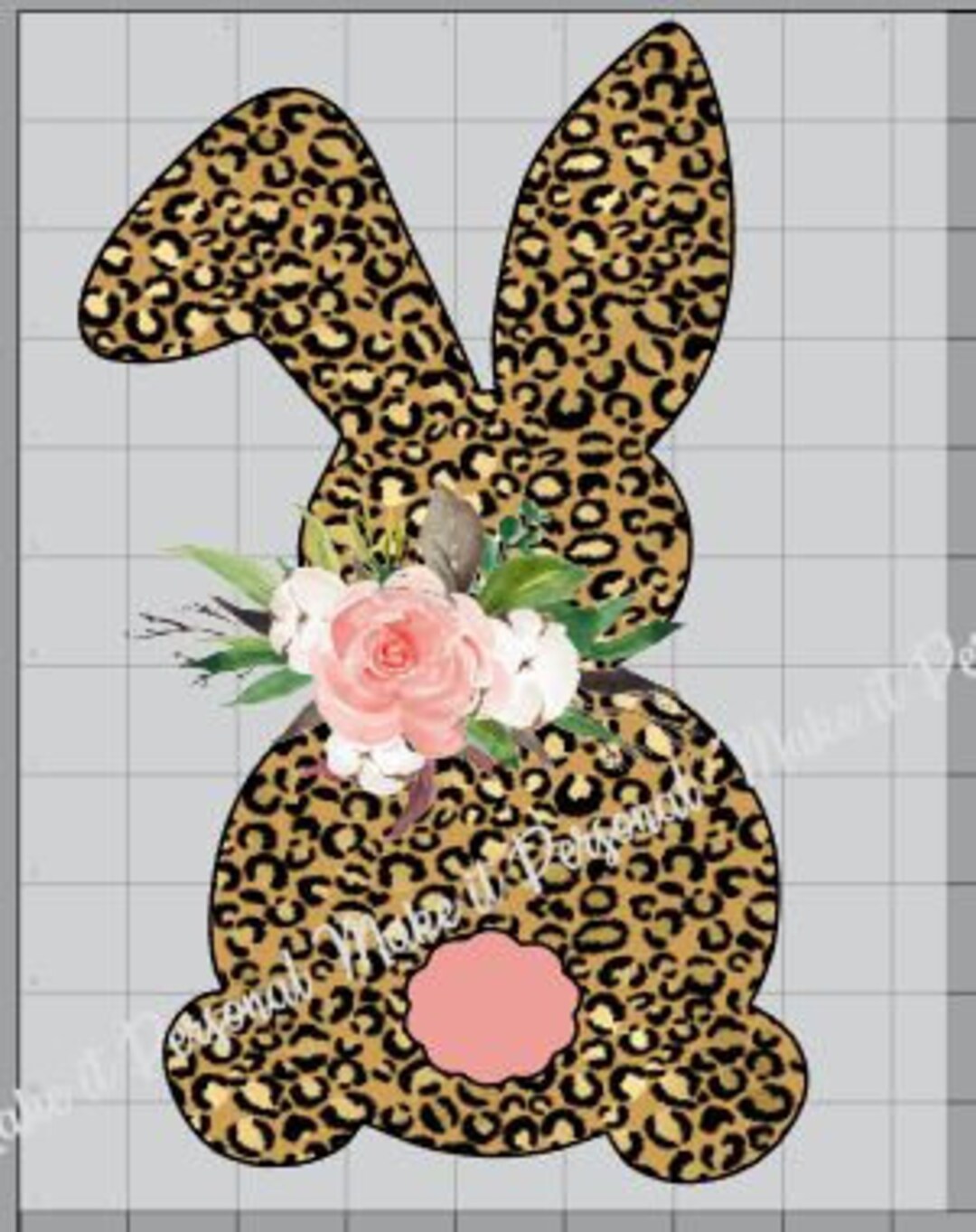 Leopard Bunny... PNG File for Sublimation - Etsy