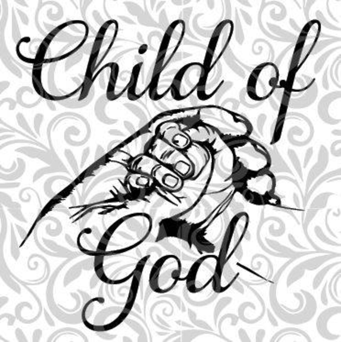 Child of God Cut File SVG EPS Studio - Etsy