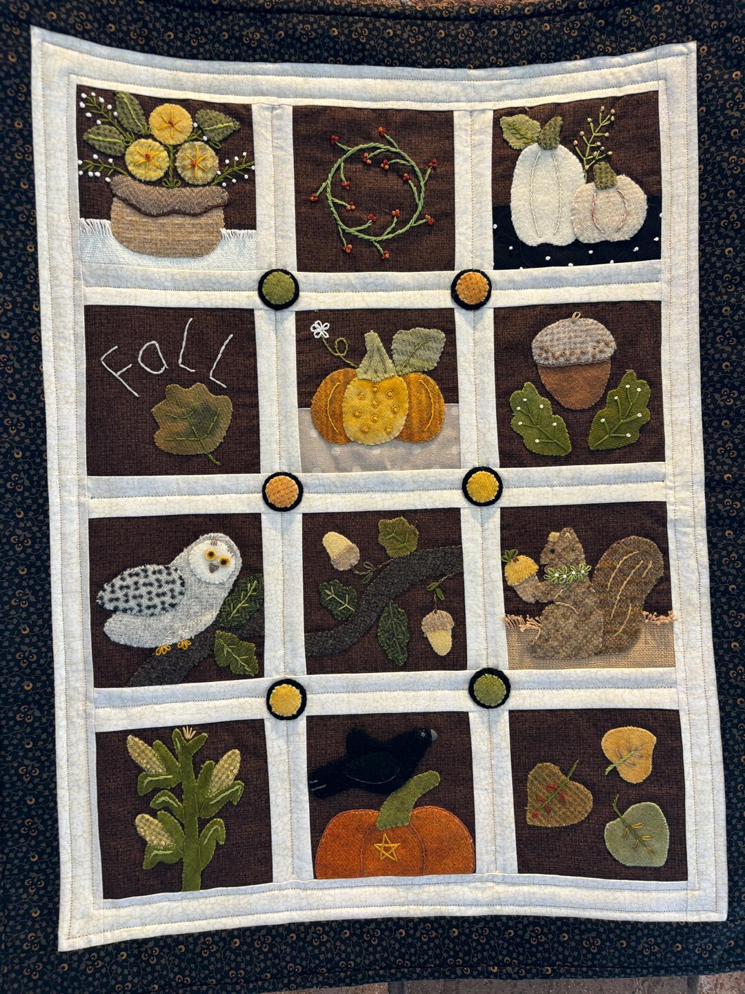 Autumn Sampler Wool Kit - Hand Applique - Etsy