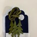 Cedar Trees Wool Tag Kit -- Wool Appliqué -- Hand-dyed Wool Gift Tag - Etsy