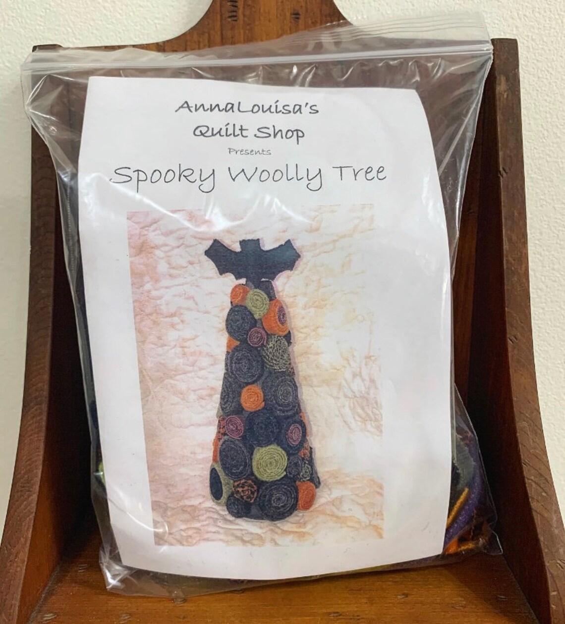 Wooly Spooky Halloween Tree Kit - Wool Kit - Halloween Decor - Kids ...