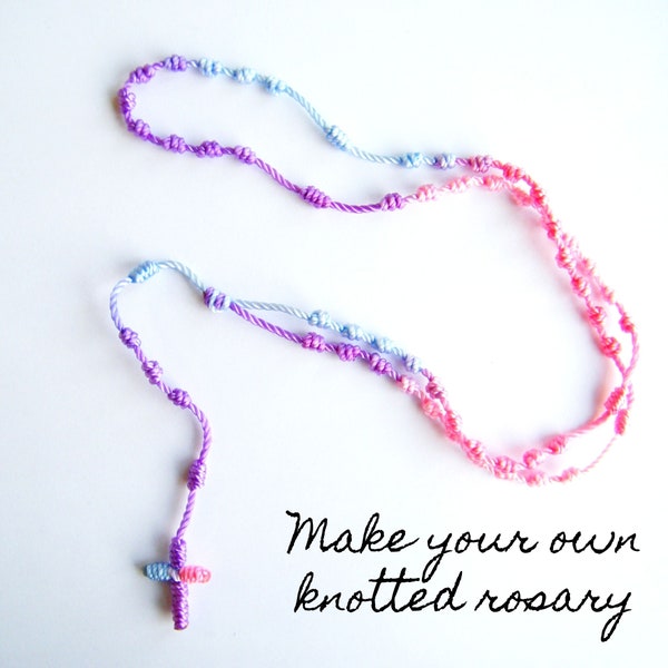 Knotted Rosary - Etsy