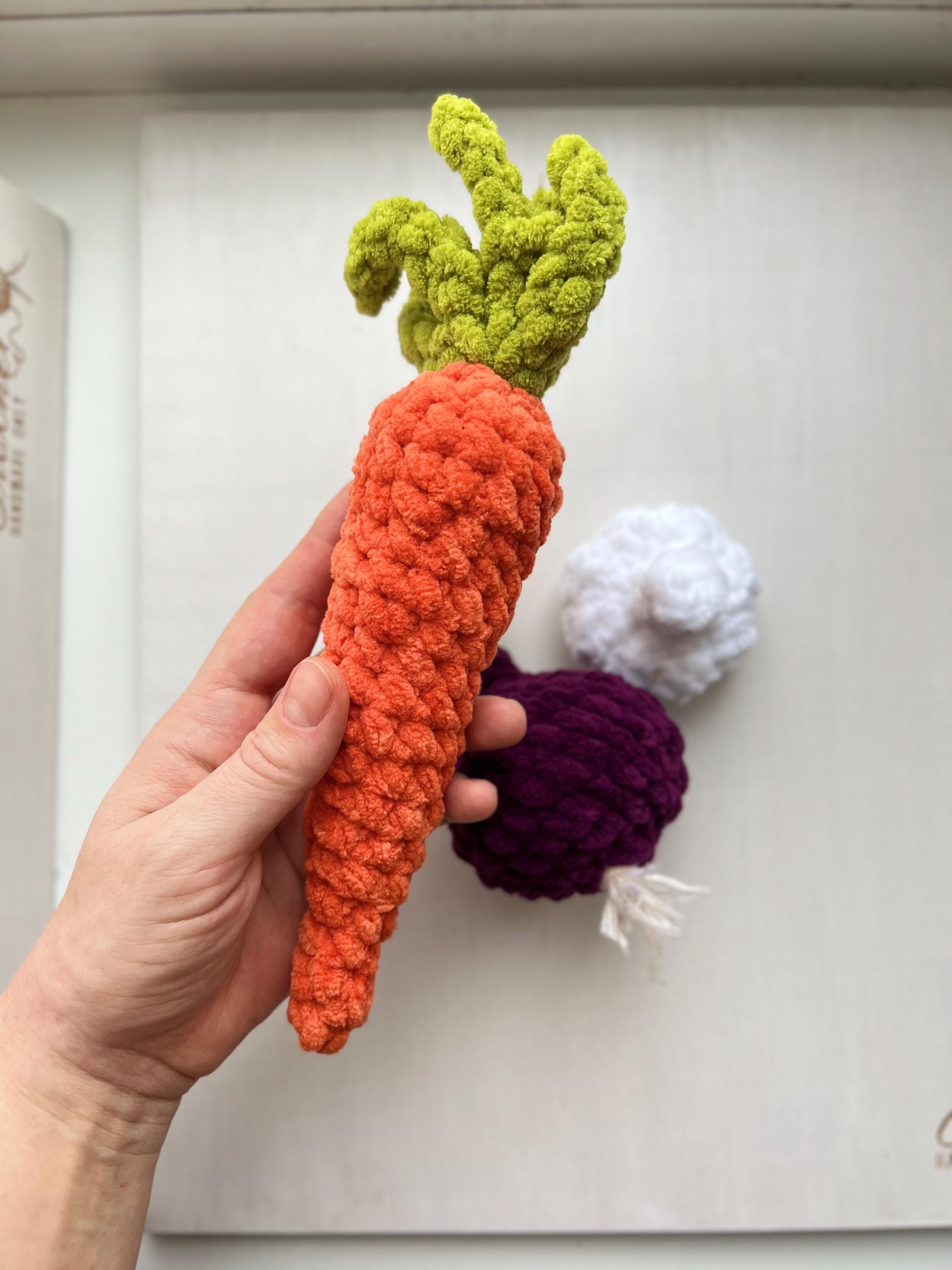 Crochet Roasted Turkey & Veggies Pattern: Low-sew Plush Toy (PDF ...