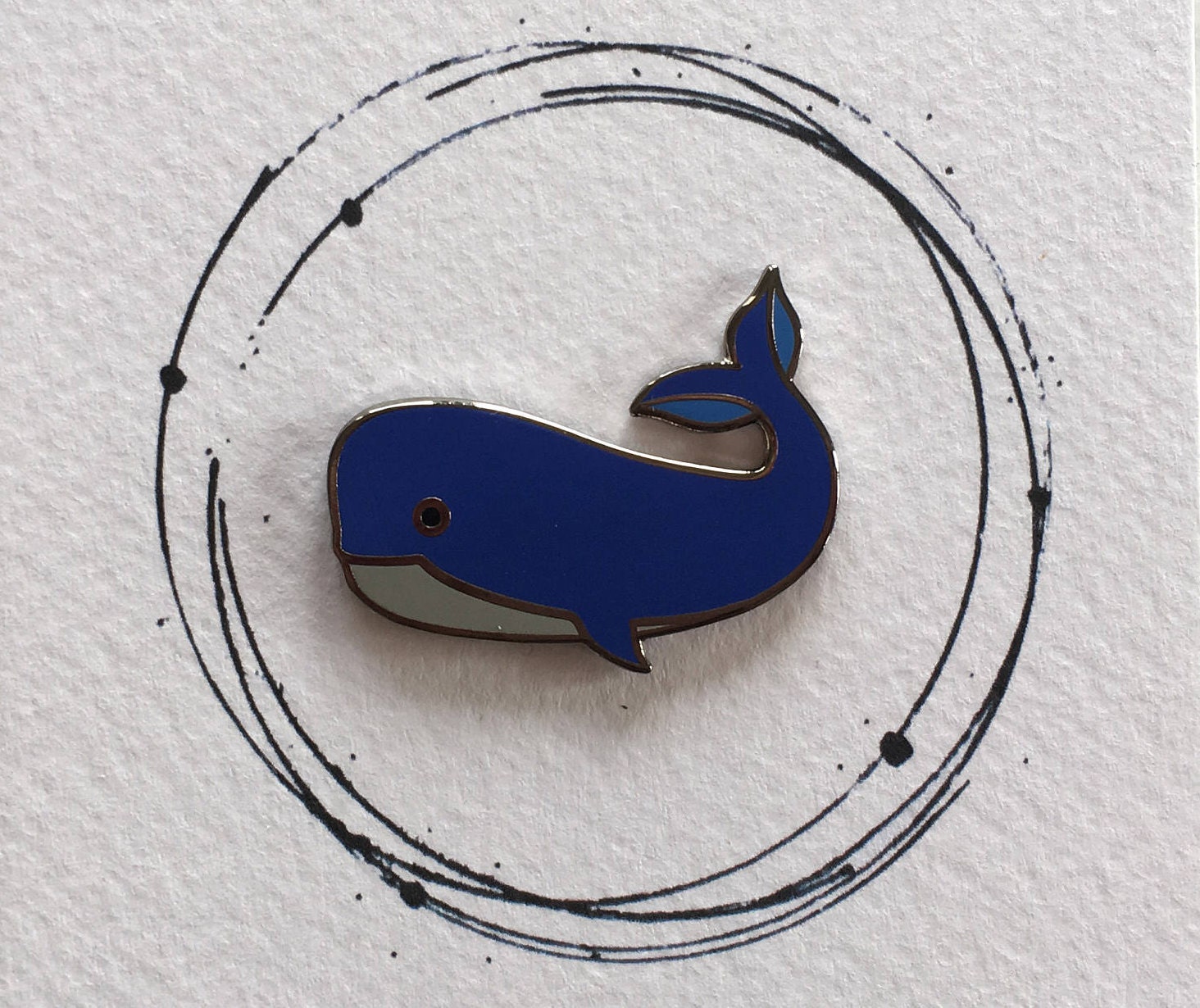 Whale Enamel Pin Whale Pin Whale Pin Badge Whale Lapel Pin - Etsy UK