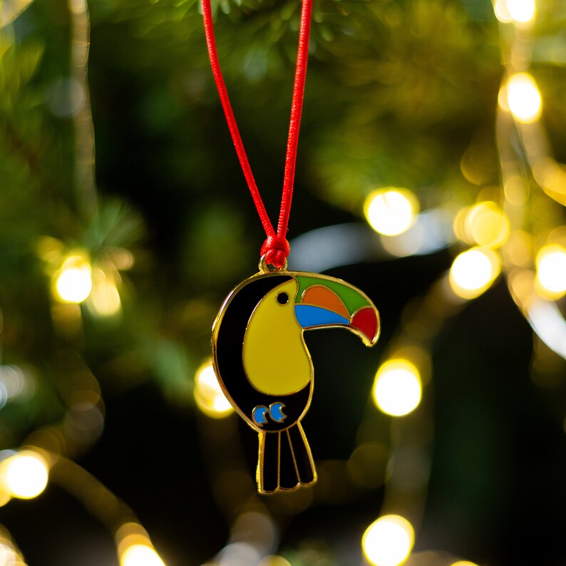 Toucan Christmas Decoration Toucan Hanging Decoration - Etsy UK
