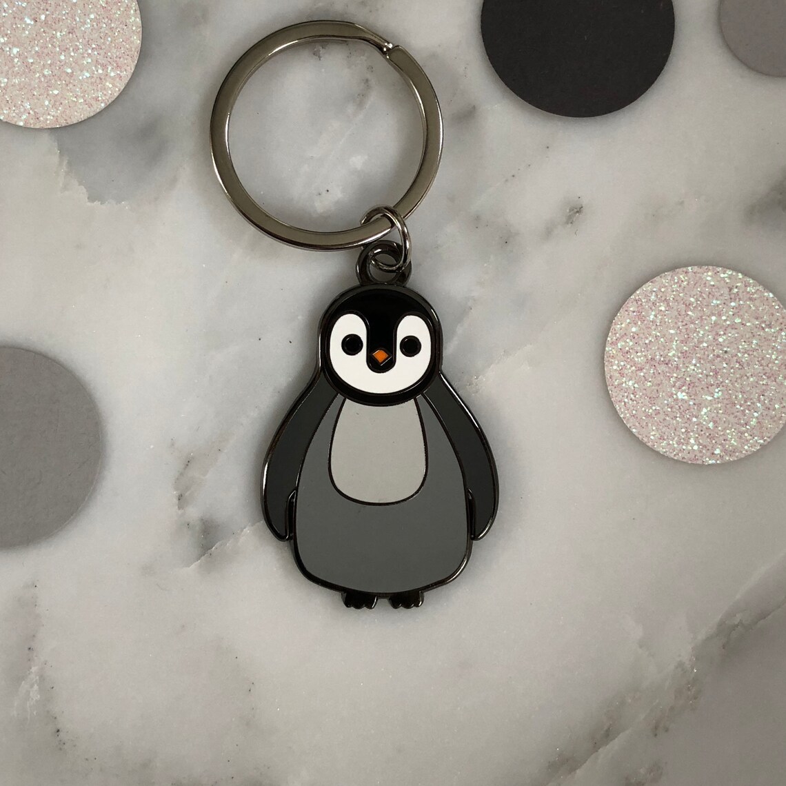 Penguin Key Ring Cute Key Ring Animal Key Ring Christmas - Etsy UK