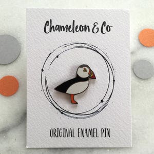 Puffin Enamel Pin, Puffin Pin, Puffin Pin Badge, Puffin Lapel Pin ...