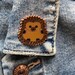 Sending Hedgehugs Hedgehog Pin Badge, Hedgehog Gift, Gift for Friend ...