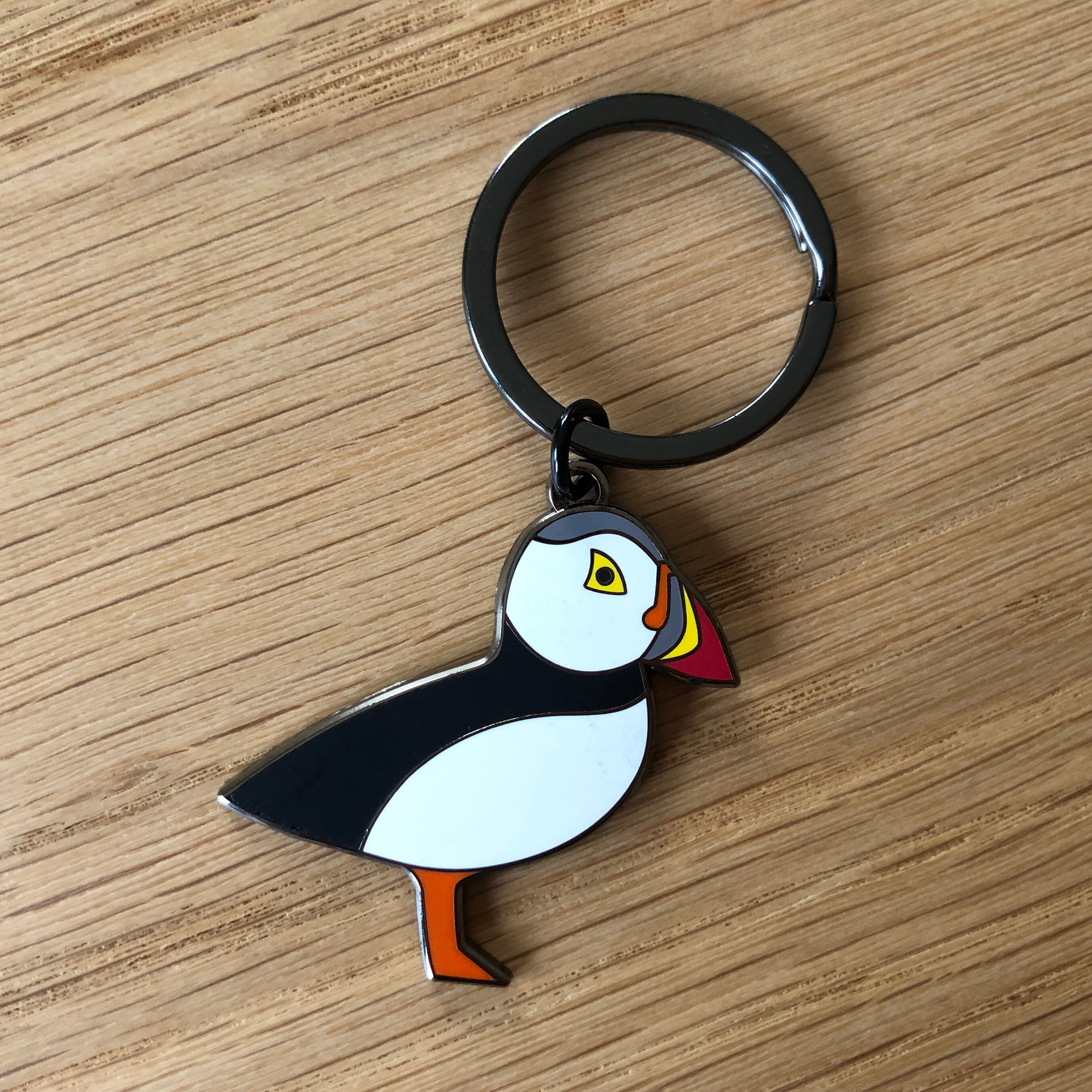 Puffin Keyring, Puffin Keychain, Puffin Accessory, Puffin Gift - Etsy UK