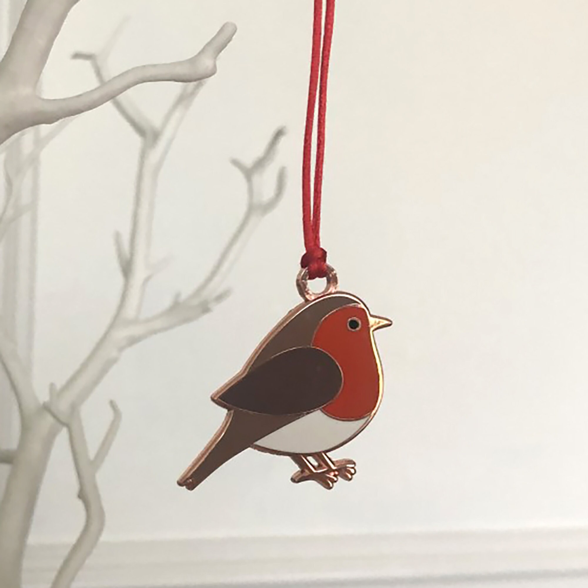 Robin Christmas Decoration Robin Hanging Decoration Robin | Etsy
