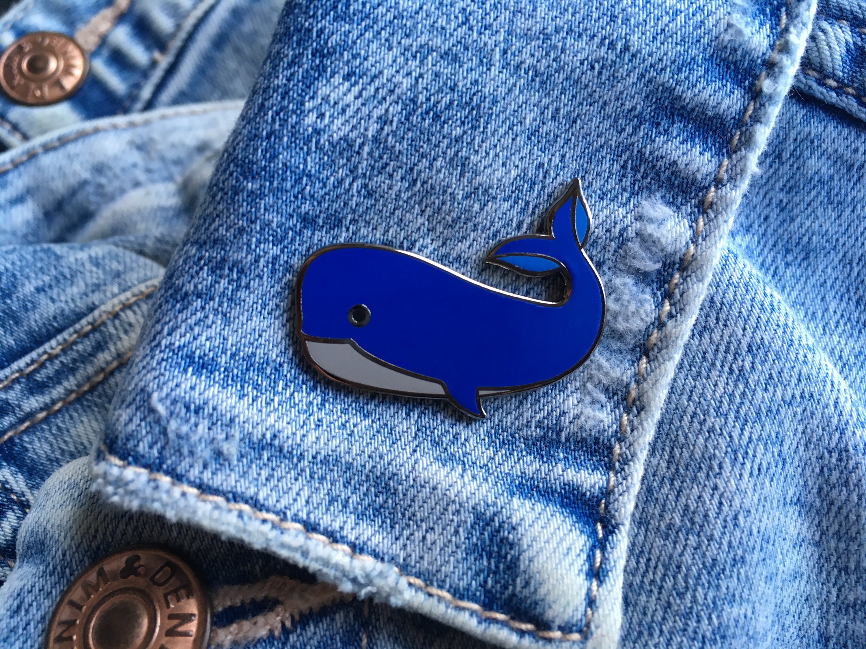 Whale Enamel Pin Whale Pin Whale Pin Badge Whale Lapel Pin - Etsy UK