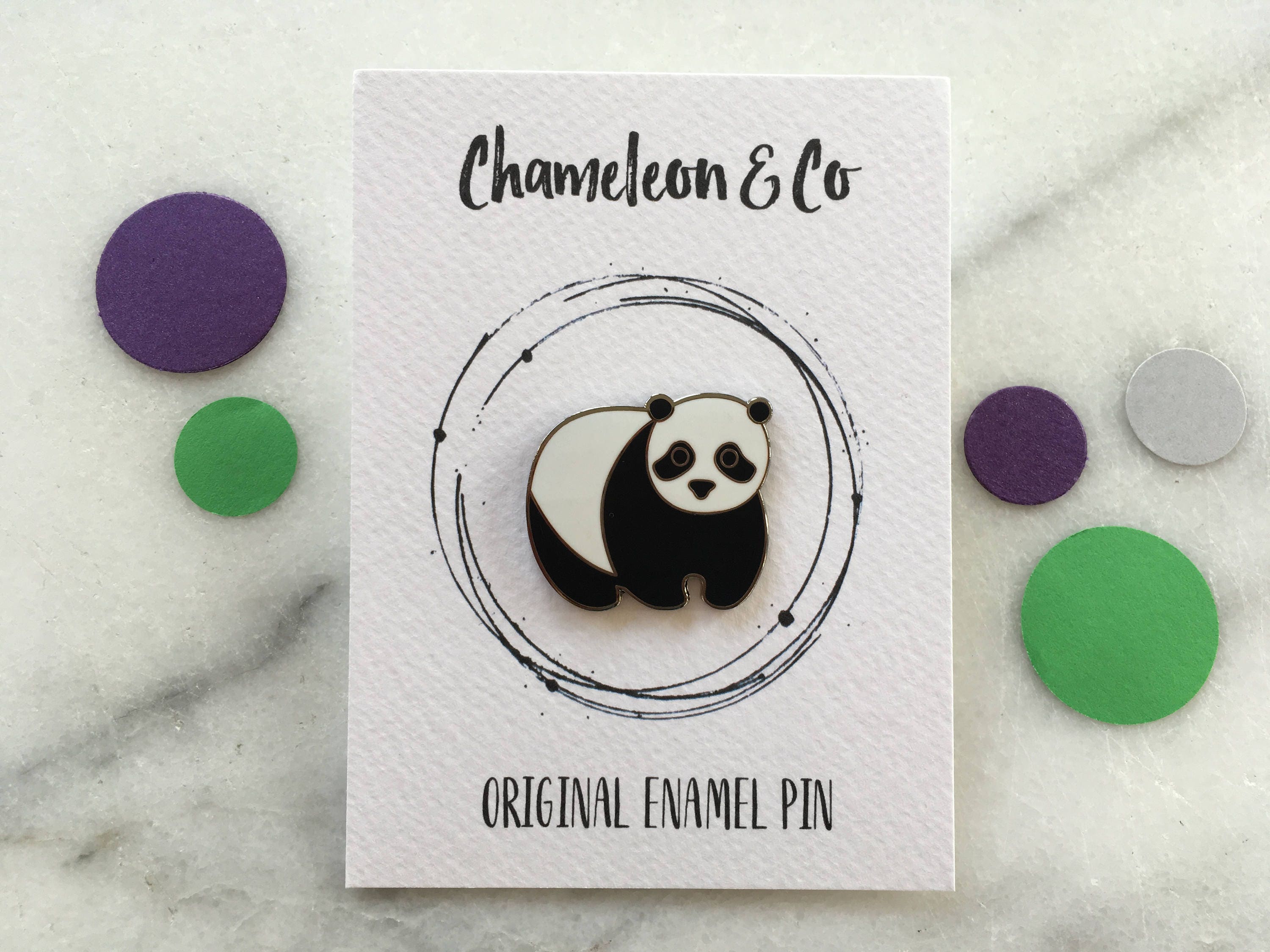 Panda Enamel Pin Panda Pin Badge Panda Pin Panda Badge - Etsy