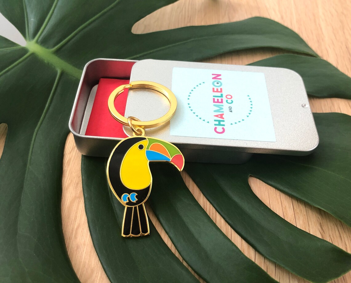 Toucan Keyring Toucan Keychain Toucan Toucan Accessory - Etsy